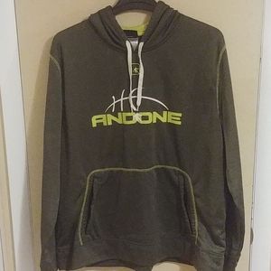 And1 Shirts | And 1 Mens Basketball Hoodie Black W Gray Markin | Poshmark